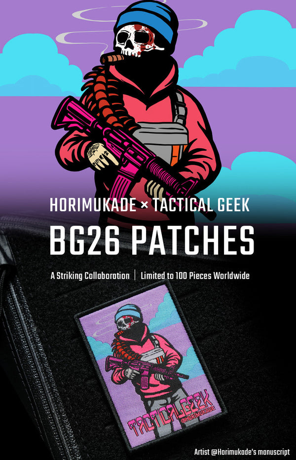 Horimukade × Tactical Geek – BG26 Patches: Confronting Contradiction T