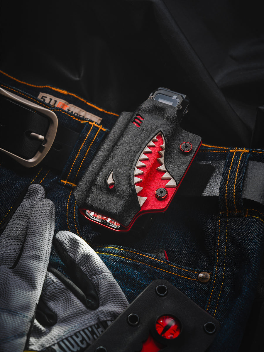 TacticalGeek TX10 Flashlight Sheath for Nitecore EDC29 (Craftsman Handmade)