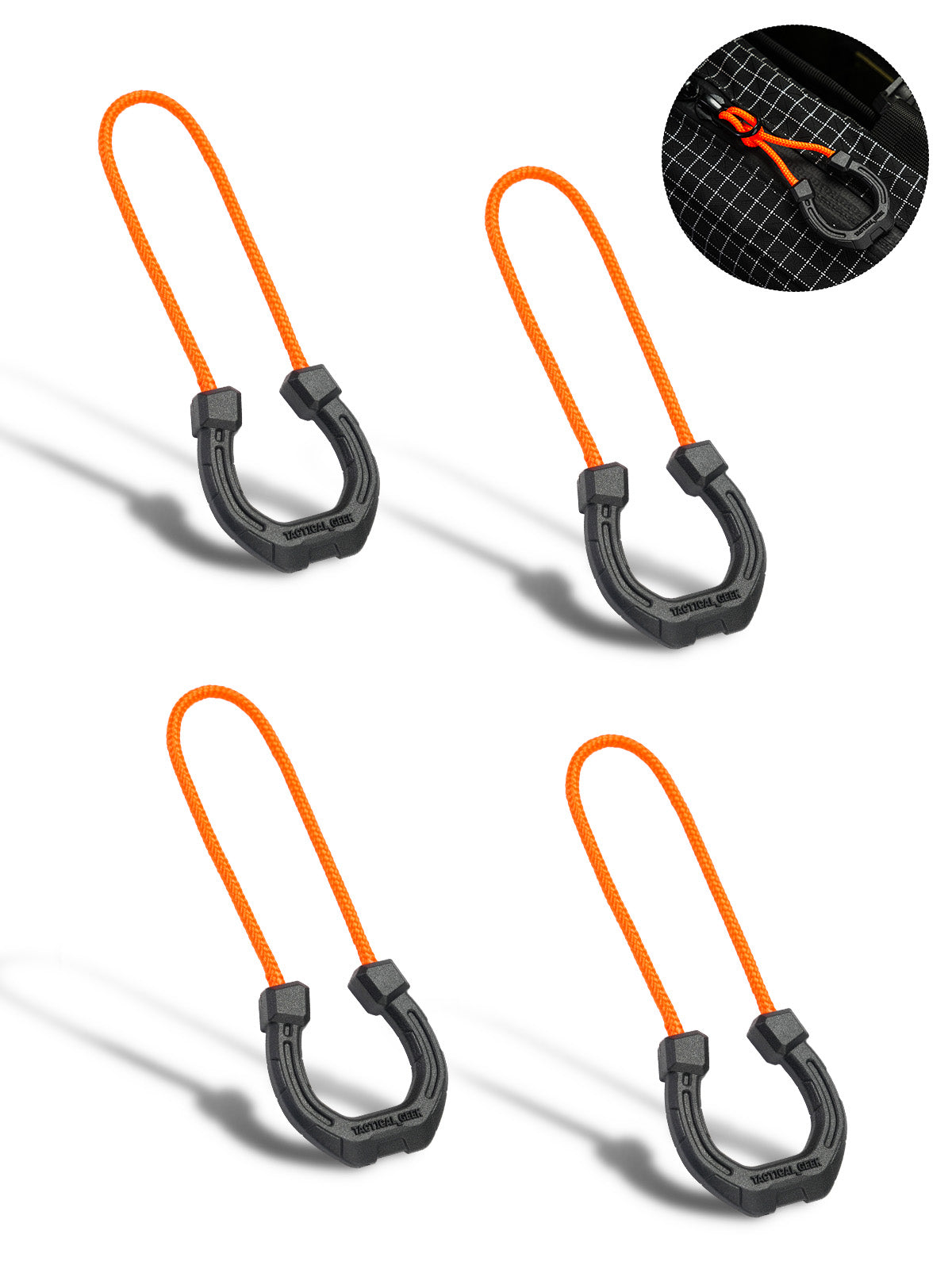 TACTICAL GEEK G14 Zipper Pulls（ 4 Pieces