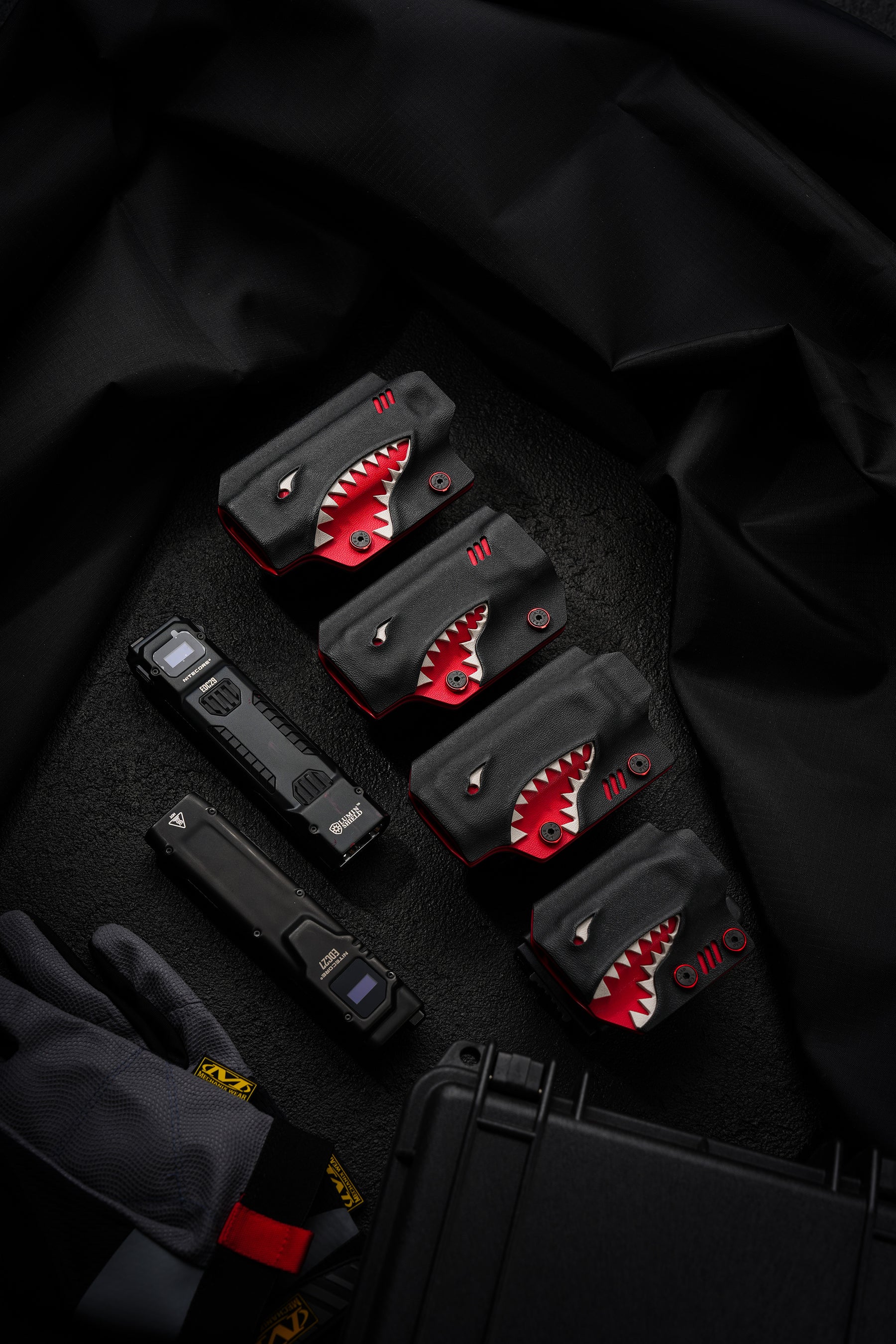 TacticalGeek TX10 Flashlight Sheath for Nitecore EDC29 (Craftsman Handmade)