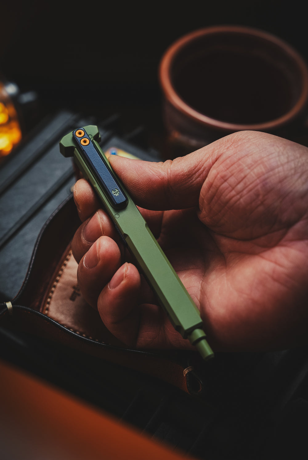 TacticalGeek TActuator12 Limited Edition Tactical Pen(Olive Green)