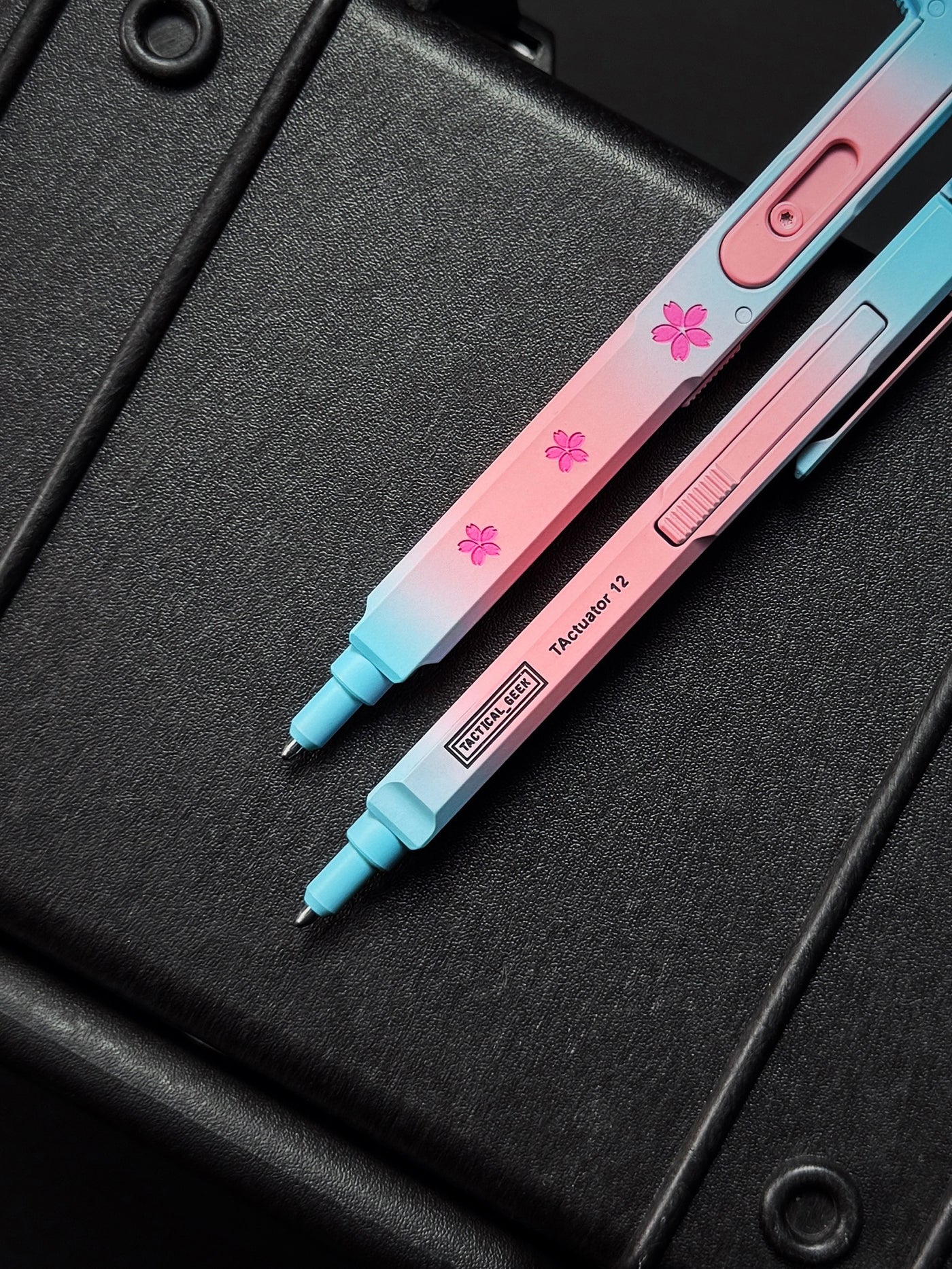 TacticalGeek TActuator12 Sakura Milk Candy Limited Edition Tactical Pen