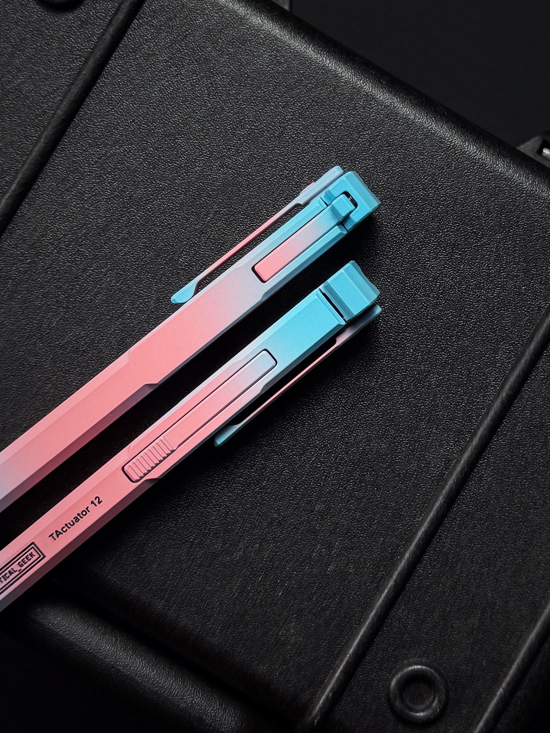 TacticalGeek TActuator12 Sakura Milk Candy Limited Edition Tactical Pen