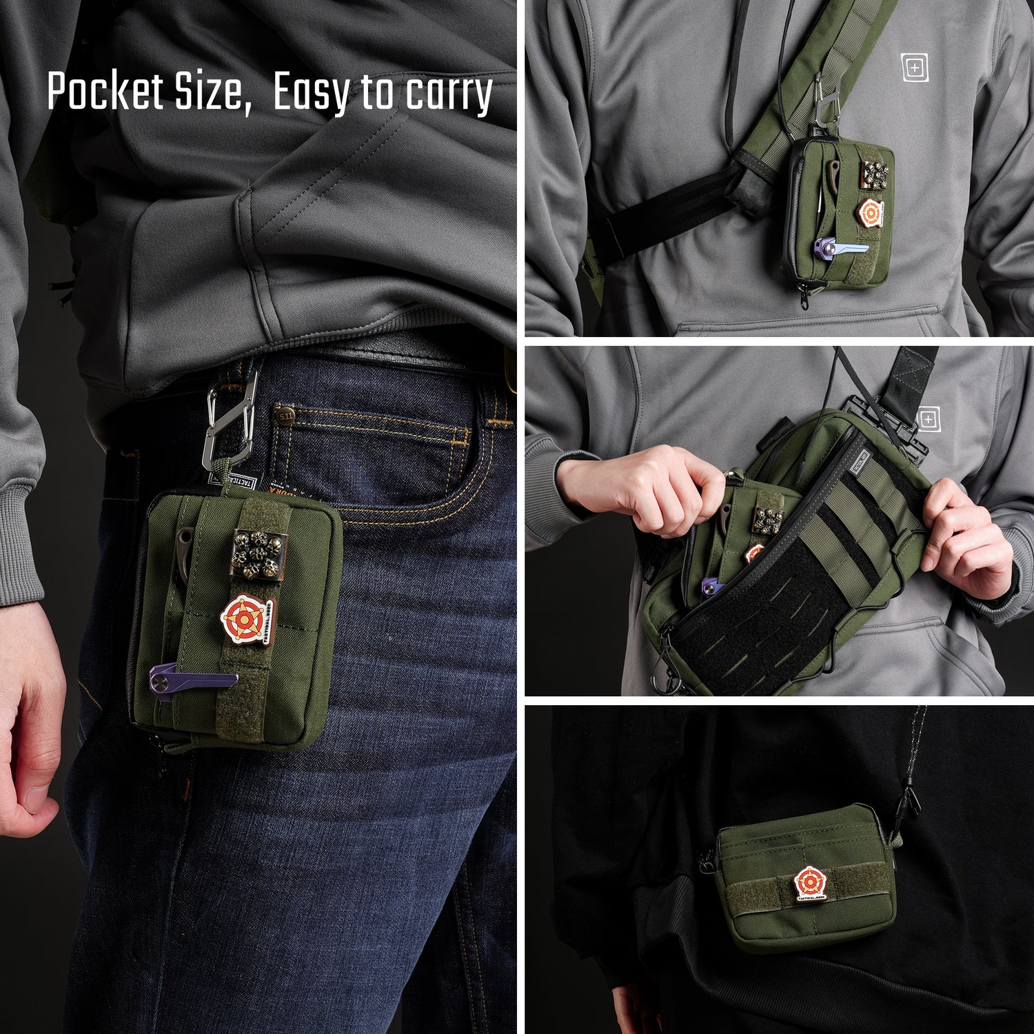 TACTICAL GEEK Storage A3 Pouch